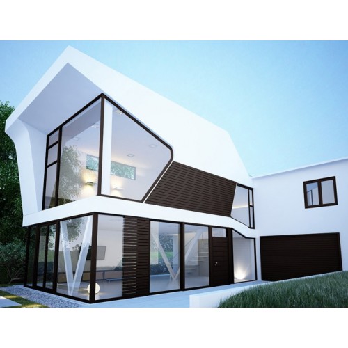 Ral 8022 Zwartbruin houtnerf 250mm